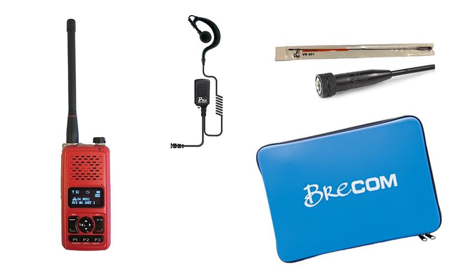 Brecom VR-3500 analog/digital radio DMR - Våpensmia